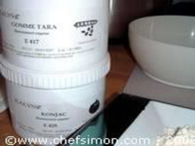 Gomme tara - Additif alimentaire épaississant texturants gélifiants - E 417